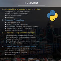Econometría con Python - Curso Grabado. – AxMexico